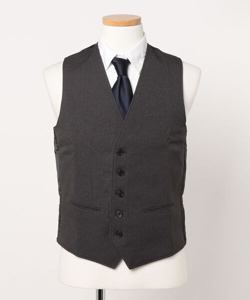 TAKA-Q（タカキュー） スーツ ベスト 「リバーシブル 中綿入り