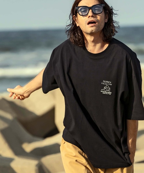 Mark Gonzales tシャツ MARK GONZALES ARTWORK COLLECTION(マーク ゴンザレス)バックプリント ...