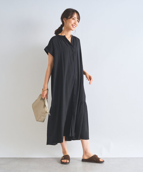 un dix cors ワンピース 「デイリーに活躍」フレンチスリーブワンピース : ZOZOTOWN Yahoo!店 - 通販 - Yahoo!ショッピング