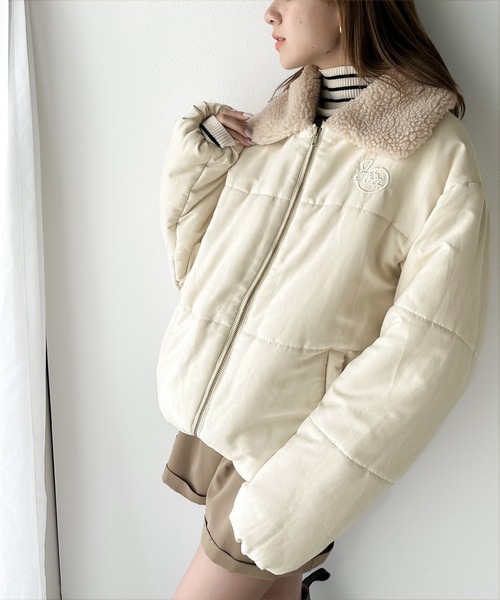 ジャケット ブルゾン 《Javaジャバコラボ》ふっくらBigカラー。襟ボアスエード中綿JK :74029754:ZOZOTOWN Yahoo!店 - 通販 - Yahoo!ショッピング