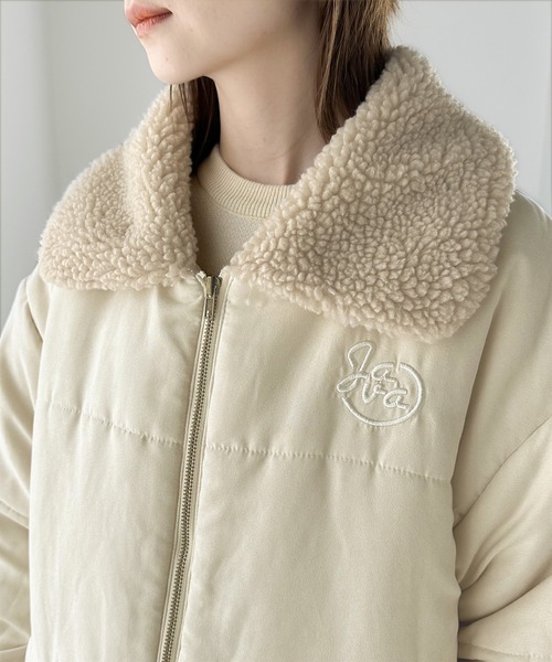 ジャケット ブルゾン 《Javaジャバコラボ》ふっくらBigカラー。襟ボアスエード中綿JK :74029754:ZOZOTOWN Yahoo!店 - 通販 - Yahoo!ショッピング