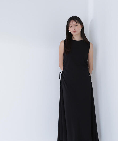 NATURAL BEAUTY BASIC 「NATURAL BASIC」 ノースリーブワンピース MEDIUM ブラック レディース : ZOZOTOWN Yahoo!店 - 通販 ...