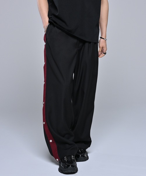 Yahoo!オークション - 「ADRER」 パンツ LARGE ブラック メンズ