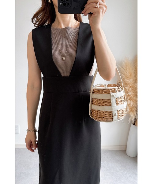 &. NOSTALGIA 「&. NOSTALGIA」 サロペットスカート FREE ブラック レディース : ZOZOTOWN Yahoo!店 - 通販 - Yahoo!ショッピング