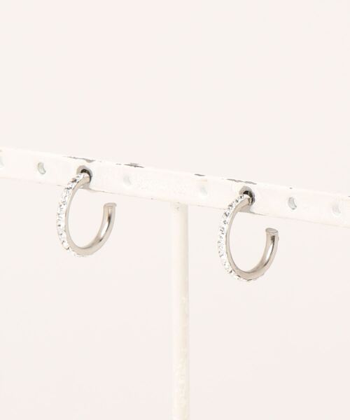 con affetto(ファッション) ピアス シルバー925ジルコニアフープピアス レディース メンズ : ZOZOTOWN Yahoo!店 - 通販 - Yahoo!ショッピング