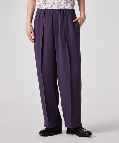 PS Paul Smith パンツ ライトドライテクスチャー バギーパンツ「252750 EXTR01」 メンズ : ZOZOTOWN ...