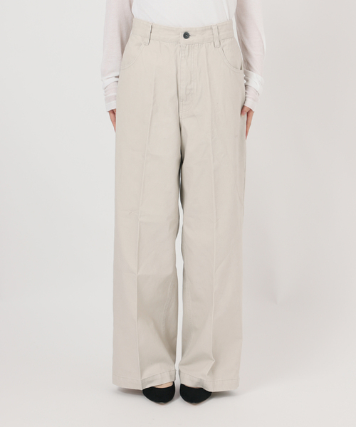 Spick＆Span（スピック アンド スパン） チノパン バックギャザーチノ