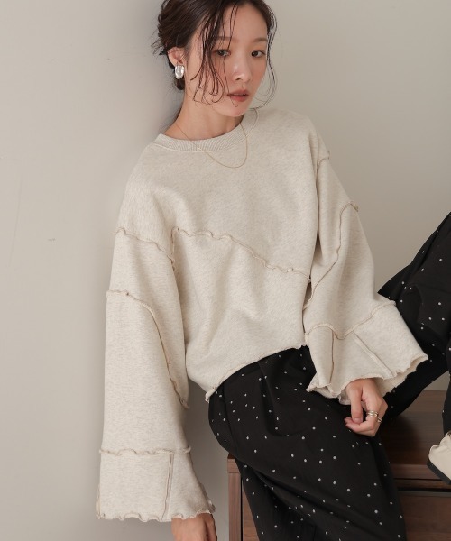 BAB 「Bab」 スウェットカットソー FREE ナチュラル レディース : ZOZOTOWN Yahoo!店 - 通販 - Yahoo!ショッピング