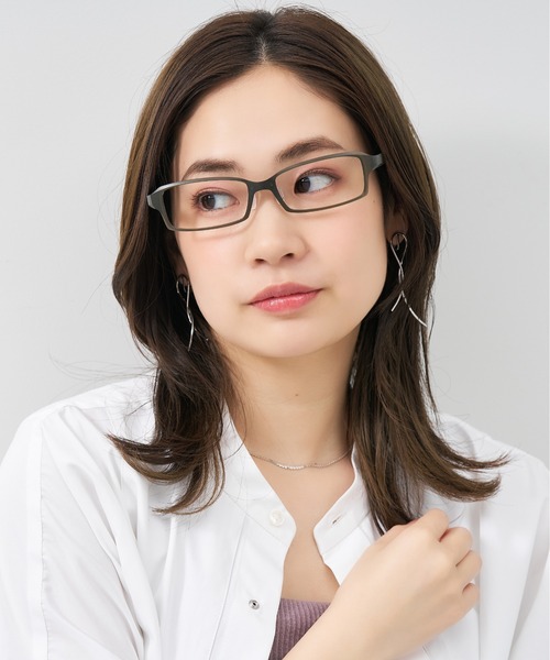 Zoff（ゾフ） 伊達メガネ メガネ 眼鏡 スクエア型 メガネ｜Zoff｜SMART REGULAR メンズ レディース : ZOZOTOWN ...