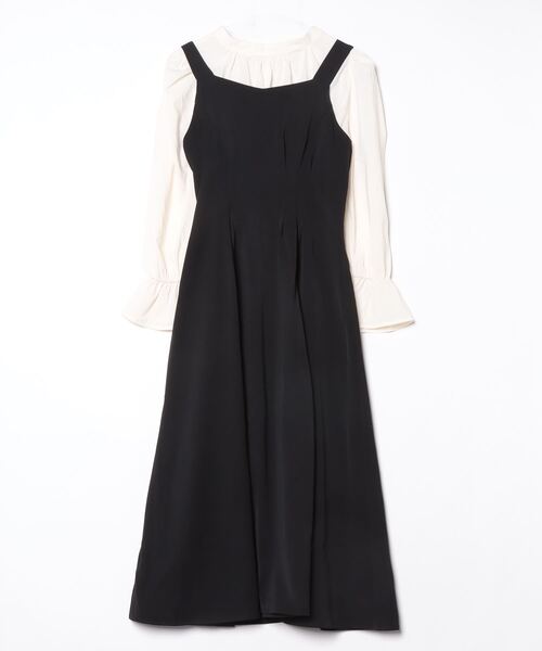 PROPORTION BODY DRESSING 「PROPORTION DRESSING」 コンビワンピース SMALL ホワイト系その他 ...