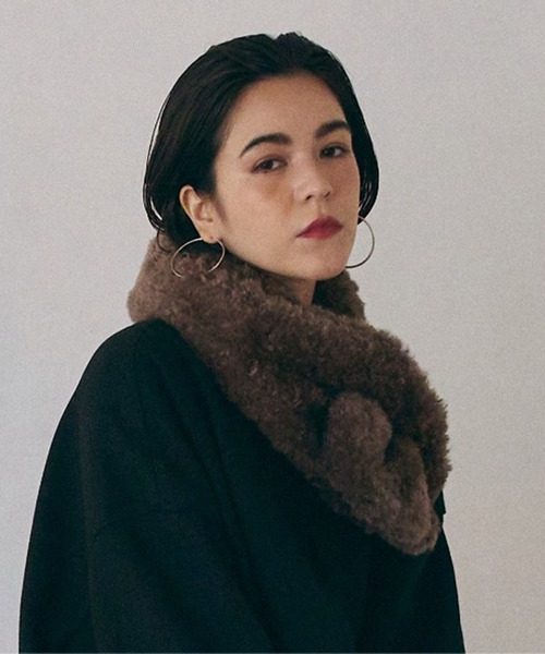 SETUP7（セットアップセブン） マフラー 「SETUP7」ソフトシープボアティペット ASH : ZOZOTOWN Yahoo!店 - 通販 - Yahoo!ショッピング