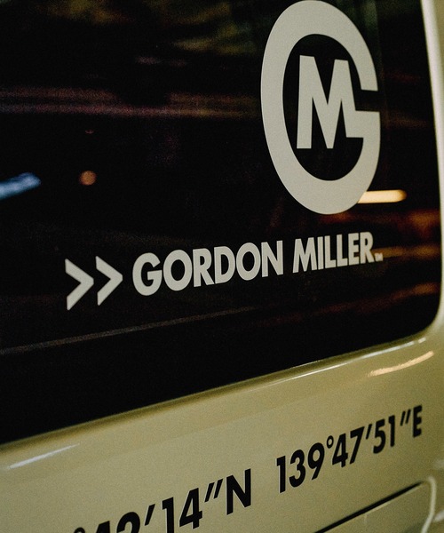 GORDON MILLER（ゴードンミラー） ステッカー カットステッカー 340*28 : ZOZOTOWN Yahoo!店 - 通販 ...