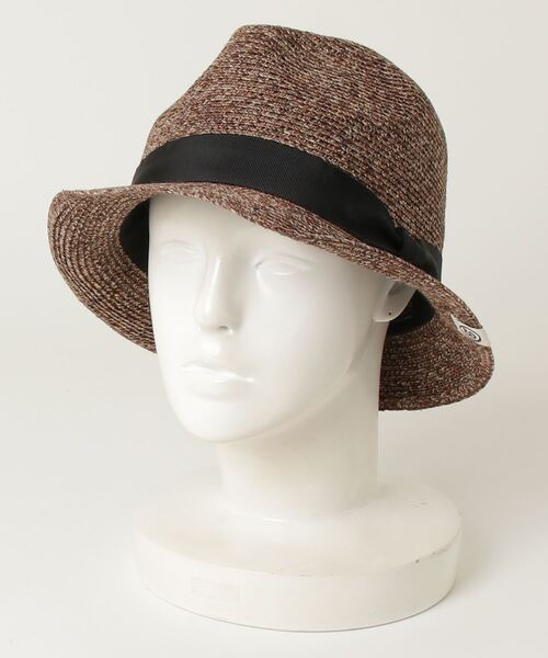 BEAMS HEART 「BEAMS HEART」 リボンストローハット 59 ブラウン レディース : ZOZOTOWN Yahoo!店 - 通販 - Yahoo!ショッピング