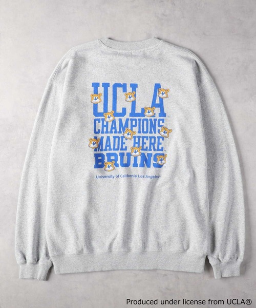Yahoo!オークション - 「UCLA」 スウェットカットソー「NUTMEGコラボ」...