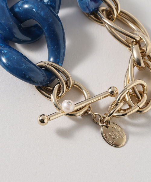 JUNCO Paris ブレスレット Junco Paris（ジュンコパリ）別注 Italy チェーンブレスレット BRT24HV10 ...