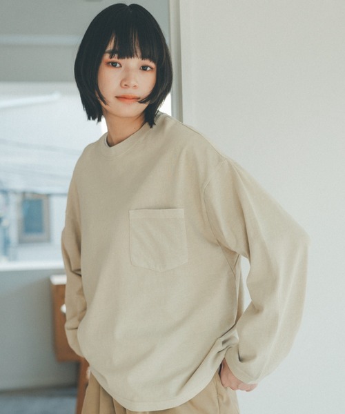 Yahoo!オークション - 「YOEL」 長袖Tシャツ MEDIUM オフホワイト メン...