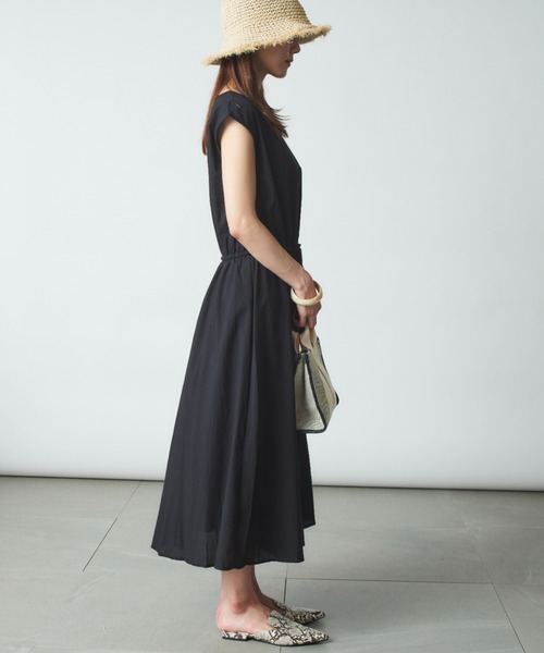 SETUP7 ワンピース 「SETUP7」コットンフレンチスリーブマキシ丈ワンピース SCCH14 : ZOZOTOWN Yahoo!店 - 通販 - Yahoo!ショッピング