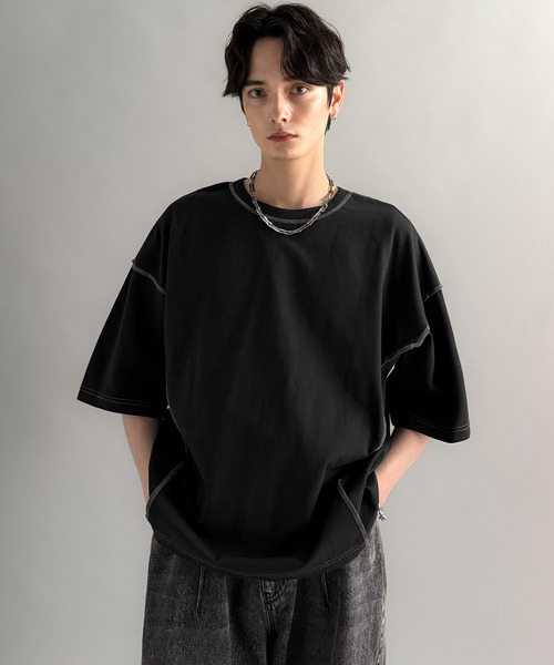 Classical Origin tシャツ 「Classical Origin」「1枚でも羽織でも。」インサイドアウト仕様2wayダブルジップTシャツ／Inside-Out Overs ...