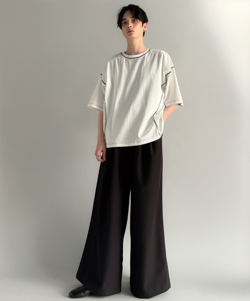 Classical Origin tシャツ 「Classical Origin」「1枚でも羽織でも。」インサイドアウト仕様2wayダブルジップTシャツ／Inside-Out Overs ...