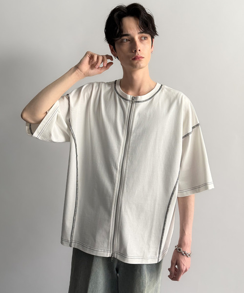 Classical Origin tシャツ 「Classical Origin」「1枚でも羽織でも。」インサイドアウト仕様2wayダブルジップジャケットTシャツ／Inside-Out ...