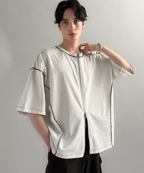 Classical Origin tシャツ 「Classical Origin」「1枚でも羽織でも。」インサイドアウト仕様2wayダブルジップジャケットTシャツ／Inside-Out ...