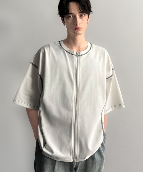 Classical Origin tシャツ 「Classical Origin」「1枚でも羽織でも。」インサイドアウト仕様2wayダブルジップジャケットTシャツ／Inside-Out ...