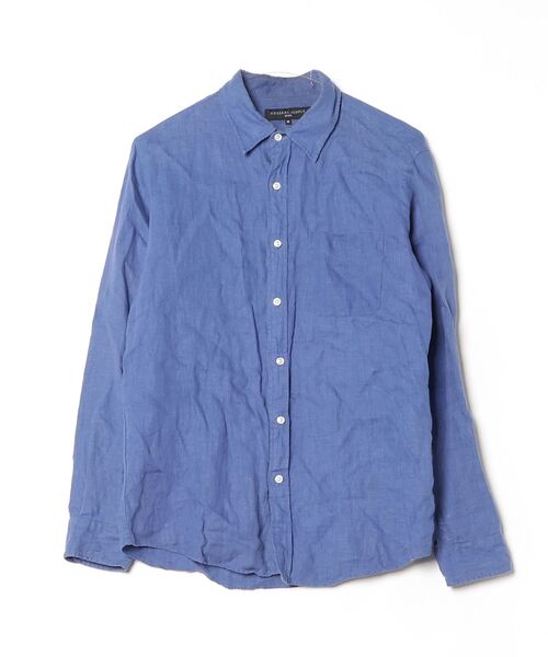 SHIPS GENERAL SUPPLY 「SHIPS SUPPLY」 長袖シャツ MEDIUM ブルー メンズ : ZOZOTOWN Yahoo!店 - 通販 - Yahoo!ショッピング