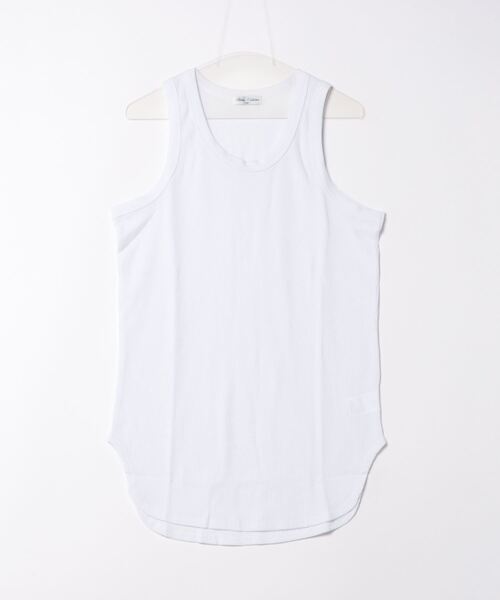 タンクトップ ワッフル 裾ラウンド タンクトップ レイヤード ロング丈 メンズ レディース :83506775:ZOZOTOWN Yahoo ...