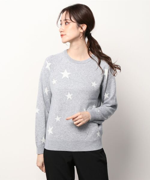 BEAMS HEART 「BEAMS HEART」 長袖ニット FREE ライトグレー レディース : ZOZOTOWN Yahoo!店 - 通販 - Yahoo!ショッピング