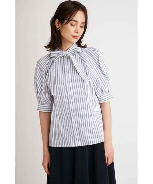 Yahoo!オークション - 「SNIDEL」 半袖ブラウス FREE ホワイト レディ...