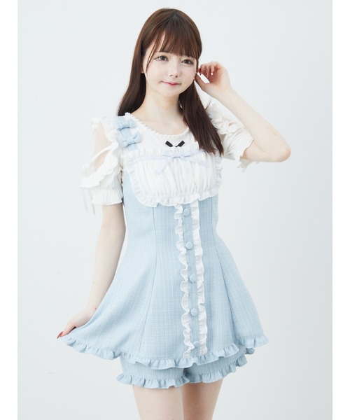 Ank Rouge ワンピース ウエスト細見えプリンセスSETUP レディース : ZOZOTOWN Yahoo!店 - 通販 - Yahoo!ショッピング