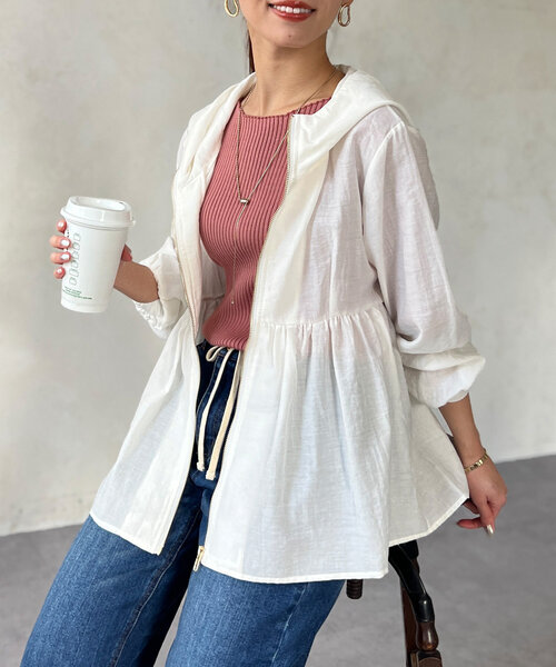 Chez toi 「Chez toi」 ジップアップブルゾン FREE オフホワイト レディース : ZOZOTOWN Yahoo!店 ...