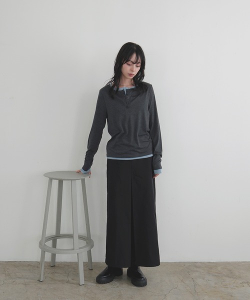 LIAN（リアン） 長袖カットソー FREE チャコールグレー レディース : ZOZOTOWN Yahoo!店 - 通販 - Yahoo ...