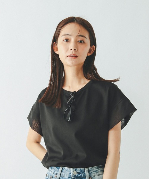GLOBAL WORK tシャツ 汗染み軽減シフォンT/497050 レディース : ZOZOTOWN Yahoo!店 - 通販 - Yahoo!ショッピング