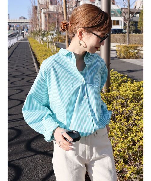 AMERICAN HOLIC 「AMERICAN HOLIC」 長袖シャツ L グリーン系その他3 レディース : ZOZOTOWN Yahoo!店 - 通販 - Yahoo!ショッピング