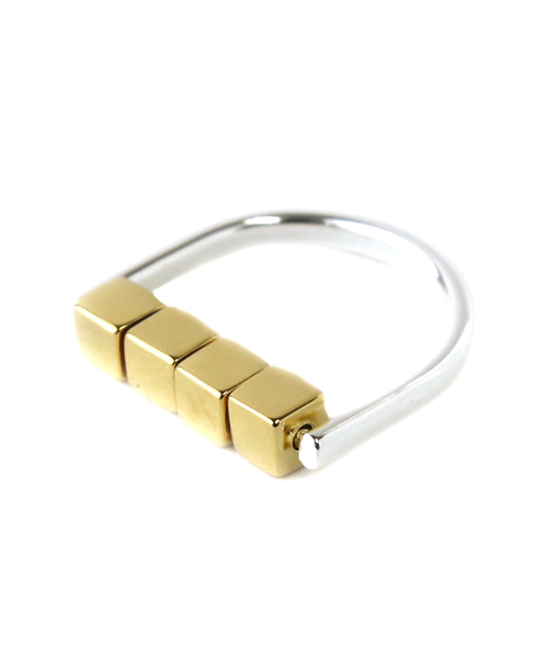 YArKA 指輪 リング 「YArKA/ヤーカ」silver925 korokoro ring「krkr」 /くるくるリング シルバー925 ...
