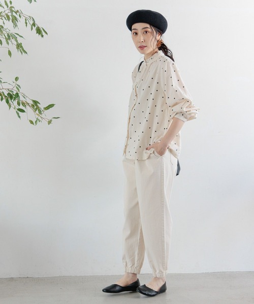 Yahoo!オークション - 「studio CLIP」 イージーパンツ 3L ネイビー レ...