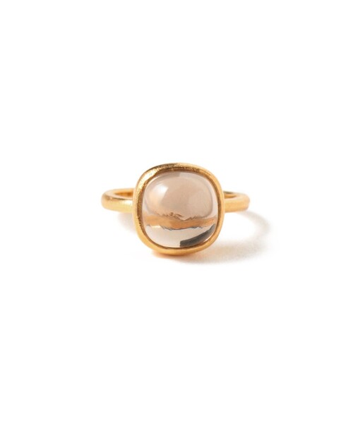 Demi-Luxe BEAMS 指輪 リング 「別注」Fruitsjolie / スモーキークォーツ レディース : ZOZOTOWN Yahoo!店 - 通販 - Yahoo!ショッピング