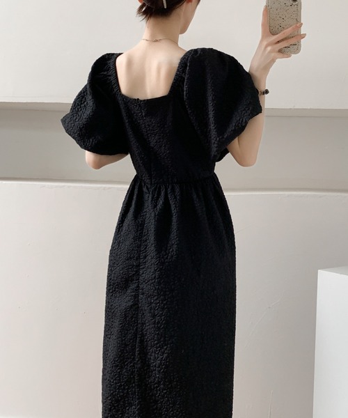 Yahoo!オークション - 「ABITOKYO」 半袖ワンピース L ブラック レディ...