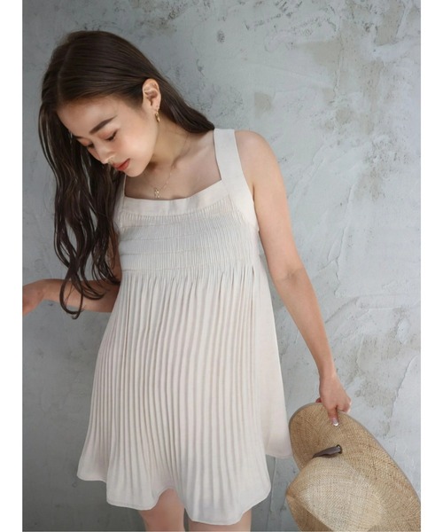 トップス Accordion pleats Tunic Tops レディース :66292784:ZOZOTOWN Yahoo!店 - 通販 - Yahoo!ショッピング