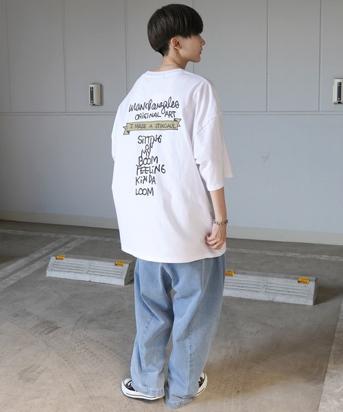 Yahoo!オークション - 「Mark Gonzales」 半袖Tシャツ L ブラック系そ...
