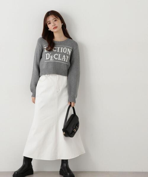 PROPORTION BODY DRESSING 「PROPORTION DRESSING」 デニムスカート MEDIUM ホワイト レディース : ZOZOTOWN Yahoo!店 - 通販 ...
