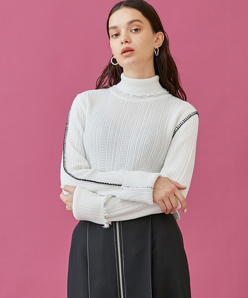 「INella」 タートルネックニット FREE アイボリー レディース : 80411788 : ZOZOTOWN Yahoo!店 - 通販 ...