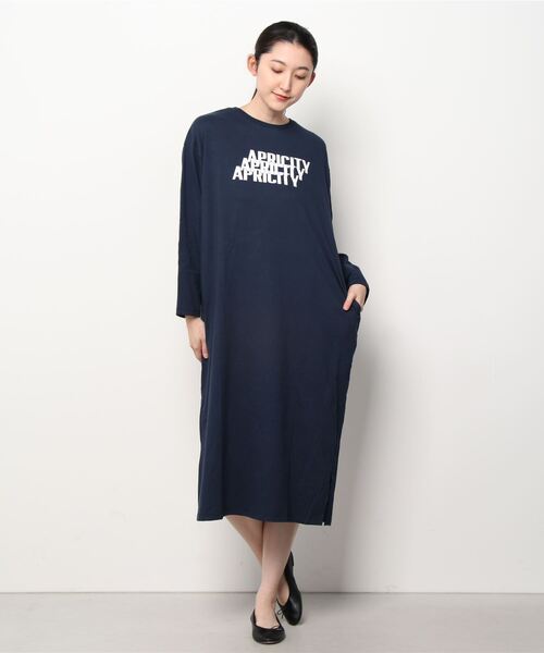 Ray BEAMS 「Ray BEAMS」 長袖ワンピース ONE SIZE ネイビー レディース : ZOZOTOWN Yahoo!店 - 通販 - Yahoo!ショッピング