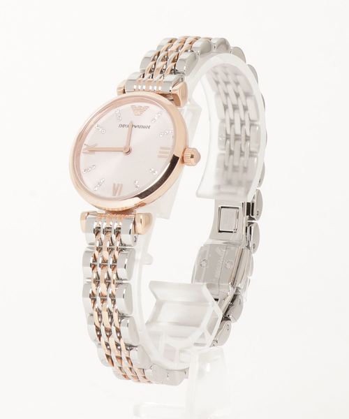 EMPORIO ARMANI 腕時計 エンポリオ・アルマーニ レディース アナログ ステンレス AR11223 : ZOZOTOWN ...