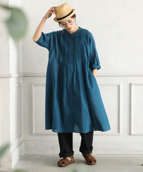 soulberry 「soulberry」 7分袖ワンピース M ブルー レディース : ZOZOTOWN Yahoo!店 - 通販 ...