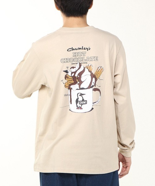CHUMS（チャムス） tシャツ ロンT H CHOCOLATE PKT BRD L/S T CH01-2659 メンズ レディース ...