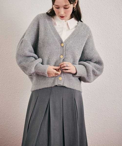 Audie a Muses（オーディア ミューズ） スカート ボックスプリーツ合皮