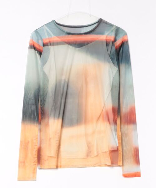 Ameri 「Ameri」 長袖カットソー FREE ブルー レディース : ZOZOTOWN Yahoo!店 - 通販 - Yahoo!ショッピング