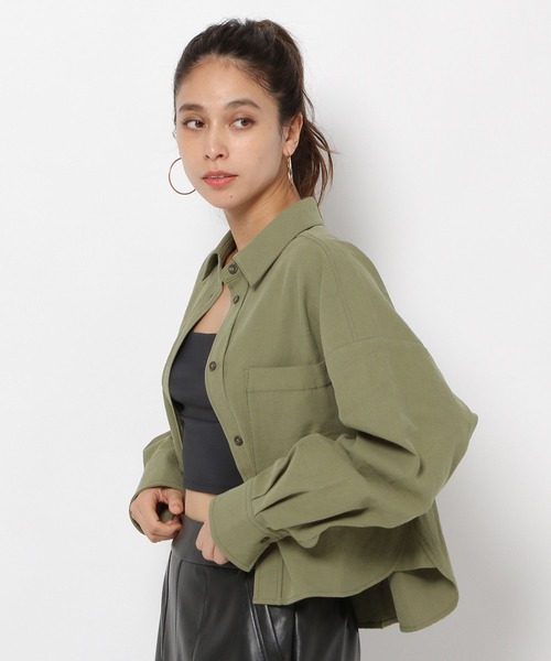 HEREIAM 「HEREIAM」 長袖シャツ FREE カーキ レディース : ZOZOTOWN Yahoo!店 - 通販 - Yahoo!ショッピング